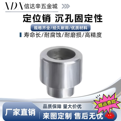 YCP01/02/03/04/05-D6-D8-D10-D12-D16D20 大头锥角引导式定位销