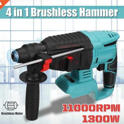 1300W 11000rpm Rechargeable Brushless Cordless Impact Drill