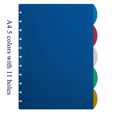 A4/A5/B6 Colorful Index Planner Dividers with Mushroom Holes