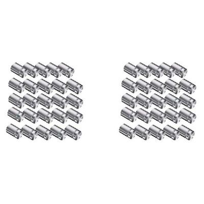 50 Packs Advertising Screws Standoff Mounts Glass