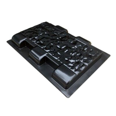 Irregular Cement Fence Mold Plastic Brick Stone Pillar