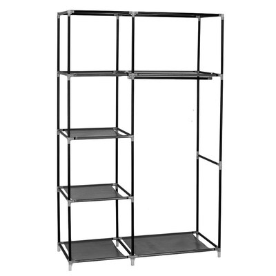Wardrobe Closet Shelves Non-Woven-Fabric with 64-