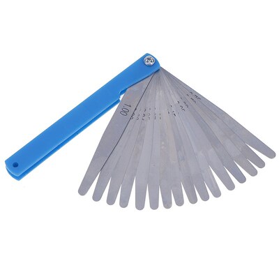 *Stainless Steel Foldable Thickness Gap Filler Feeler Gauges