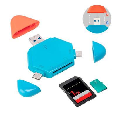 All in 1 Memory Card Reader Multi in 1 Magnetic Cover USB