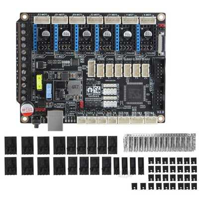 S6 V2.1 Board 32 Bit Control Board Support 6X TMC Drivers Ua