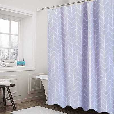 Shower Curtains Bathing-Cover-Hooks Rideau-De-Bain Waterproo