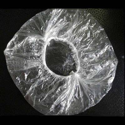 New Arrive 100 pcspack Clear Hair Salon Shower Caps Disposa