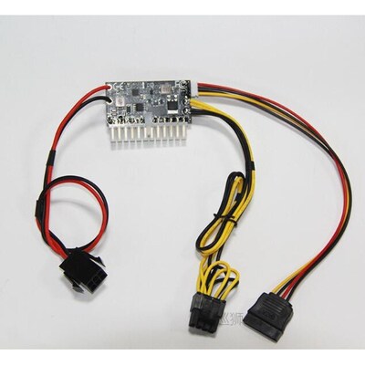 DC / 6pin input 12V high power pico DC-ATX 300W ATX 24Pin mi