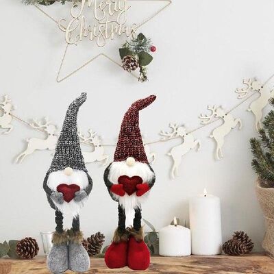 Christmas Gnome Decoration Handmade Swedish Tomte