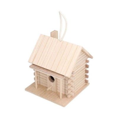 Hanging Wooden Birdhouse Non Irritating Safe Hiding Place