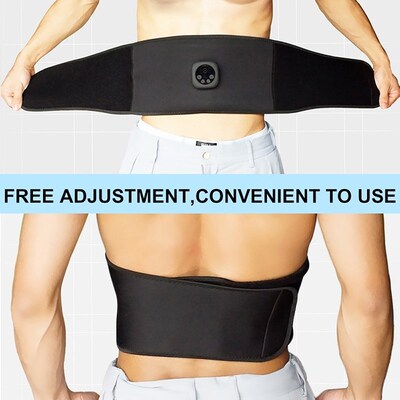 EMS Fitness Trainer Belt Waist Support Abdominal Muscle Stim