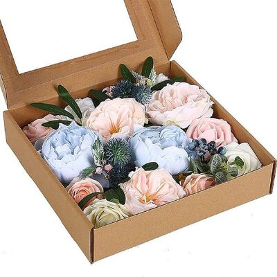DIY Wedding Bouquets Mix Mix Fake Flowers Flexible Stem
