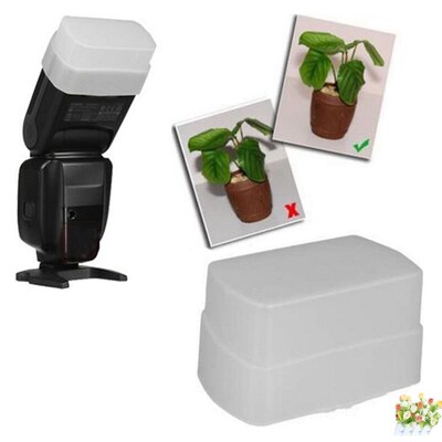1pcs Softbox Flash Diffuser Soft Cap Box For Canon Speedlite