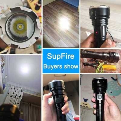 2021 R3 Cree xhp90 36W Powerful flashlight With USB Chargea