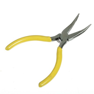 5 Inch High Carbon Steel Bent Nose Beading Craft Hobby Plier