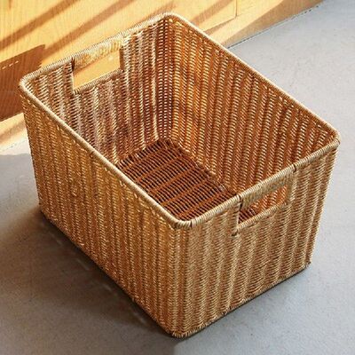 Panier Rangement Woven Basket Large Home Organization