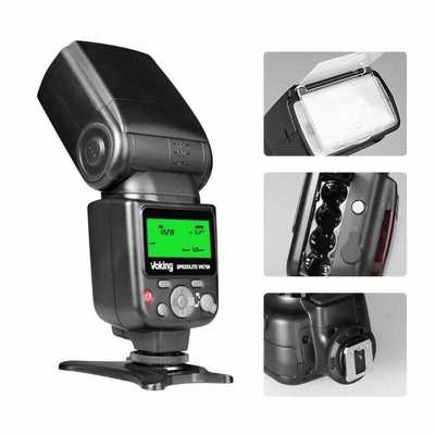 VK750 Manual Flash Speedlite with LCD Display for Canon Niko