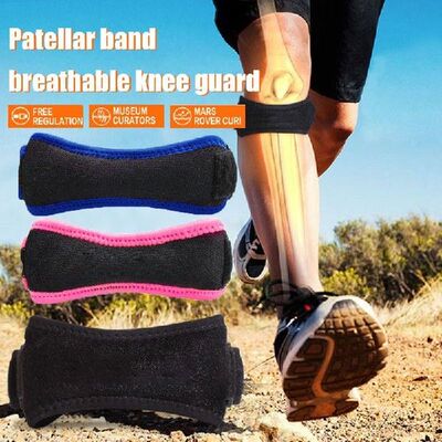 2022 Newest Adjustable Patella Knee Tendon Strap Protector