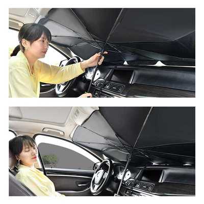 Front Windshield Auto Sunshade mbrella + 4Pcs Window Mesh Co