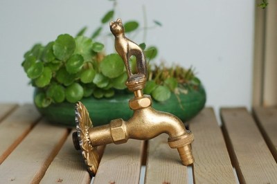 Bronze animal garden faucet tap washing machine leading