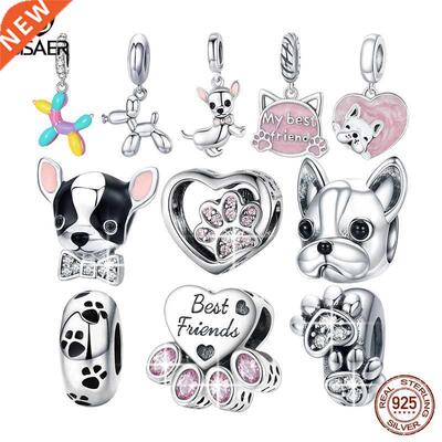 BISAER 925 Sterling Silver Pendant A Dog 's Story Po