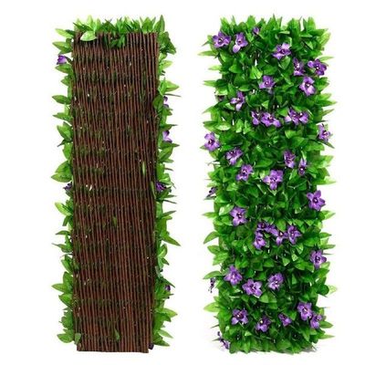 Faux Greenery Wall Densely Designed Privacy Fence Air