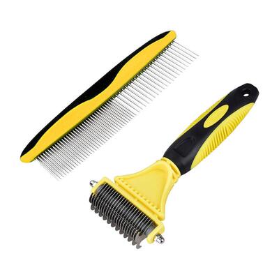 Dog Hair Removal Comb Grooming Cat Flea Com Pet Products