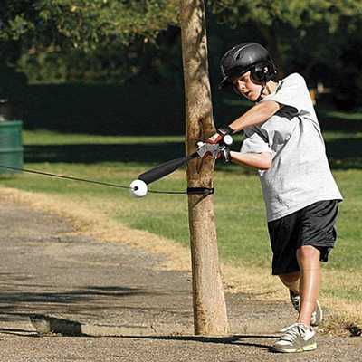Portable Baseball Batting Trainer P Swing Training Device Ba