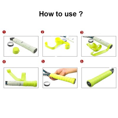 Original Overgrip Anti Slip Tennis Racket Grips Padel Acces