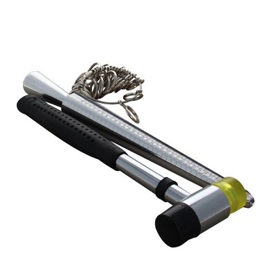 Utoolmart Ring Ruler Ring Rod Aluminum Alloy Chrome Steel Me