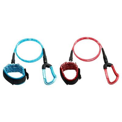 Freediving Lanyard Stainless Steel Breaking Force 24kN Profe