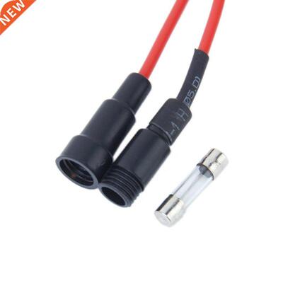 5pc 250V 10A Glass Tube Fuse Holder Inline Screw Type Cap 20