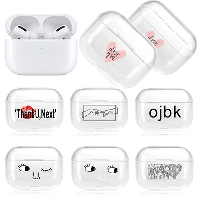 Transparent Hard PC Case For AirPods Pro 3 Case Cover Coque