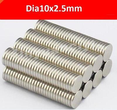 strong magnet 50Pcs D10x2.5mm Disc strong Rare Earth Neodymi