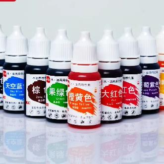 12 Colors 10ML Macaron Ice Cream Cake Food Coloring Ingredie