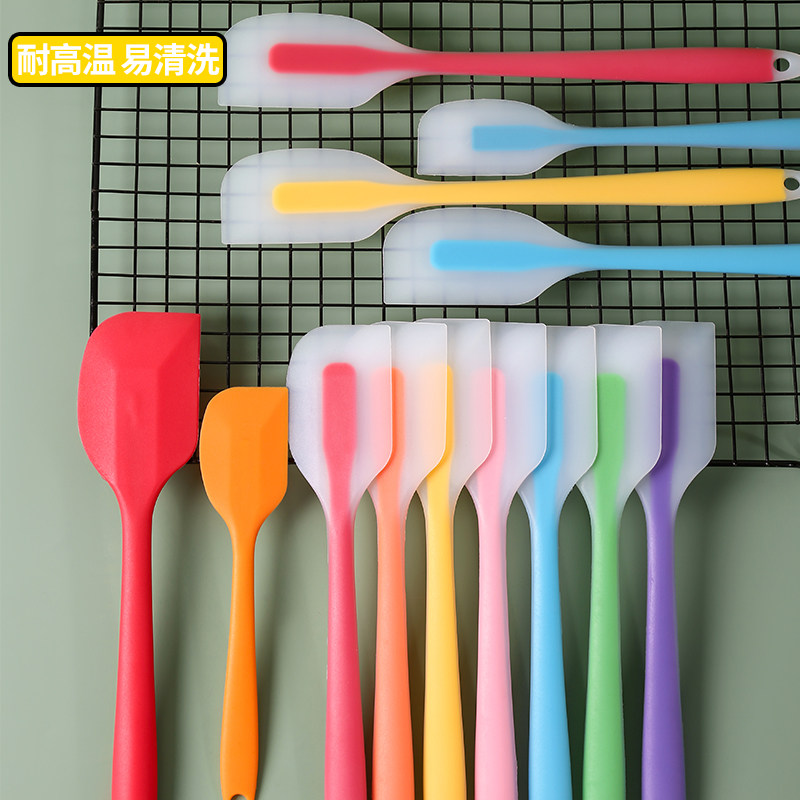 烘焙工具耐高温大号一体式刮刀食品级蛋糕硅胶刮板奶油抹刀搅拌刀