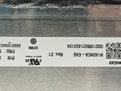 奇美N140HCA-EAE 1920/1080  小口EDP 窄边  亮度高  折拆机A屏