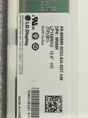 LG LP156WH2 1366/768 30针EDP接口 拆机A屏 菜鸟包邮顺丰到付