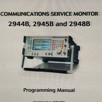 可维修Marconi 2944B 2945B 2948B，马可尼