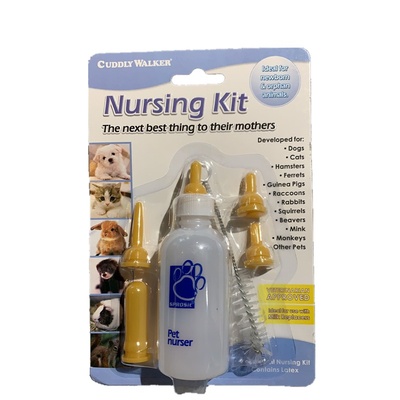 10送5CUDDLY WALKER酷齐多宠物奶瓶套装新生幼猫幼犬小猫喂奶用品