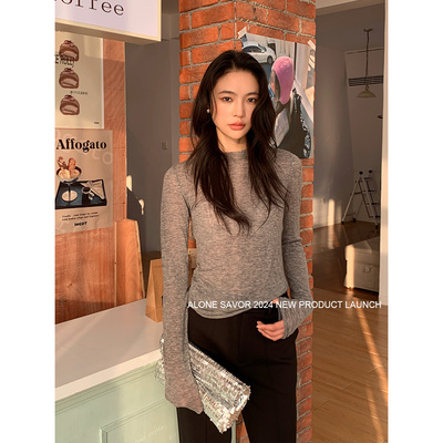 龍喜儿韩版百搭基础女打底衫
