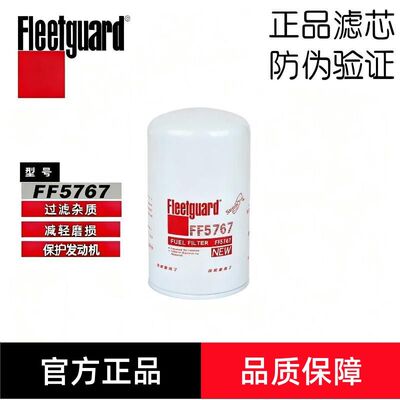 弗列加FF5866柴油滤芯FF5767适用于柳工40C6996康明斯5301448
