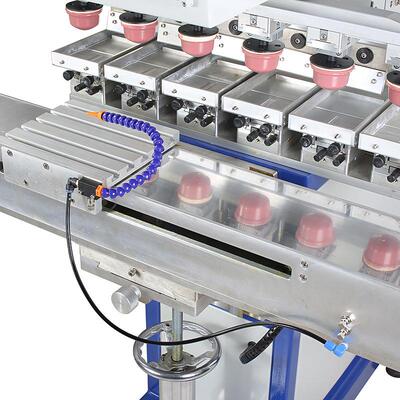 H机L-200C6六色移印塑外壳/日用品玩具多色穿梭油HL-200C/料盘台