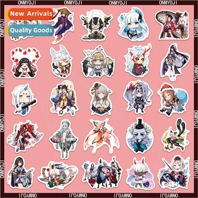 60 cartoon game master cute graffi waterprostickers diy hand