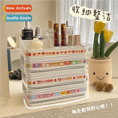 Ins cute desktop drawer organizer student dormory storage co
