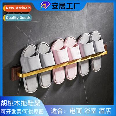 Bathroom Hotel Slipper Rack  Hanging Wall Mounted Behind Doo