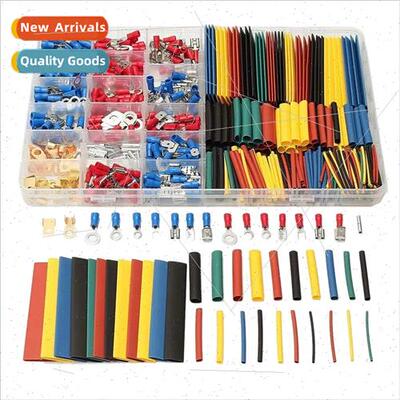 678PCS Boxed Cold Pressed Terminals 350PCS+328 Colorful Heat