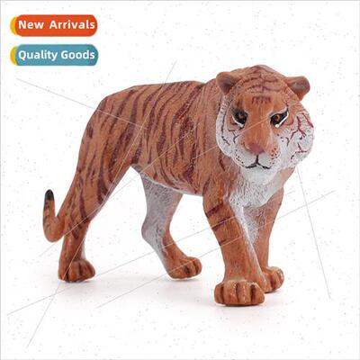 New wildlife tiger model red male tiger northeastern tiger k