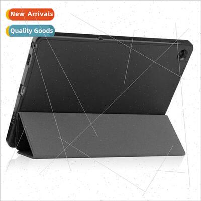适用Lenovo TabM10 Plus Tablet Case Tri-fold Castor Solid Col