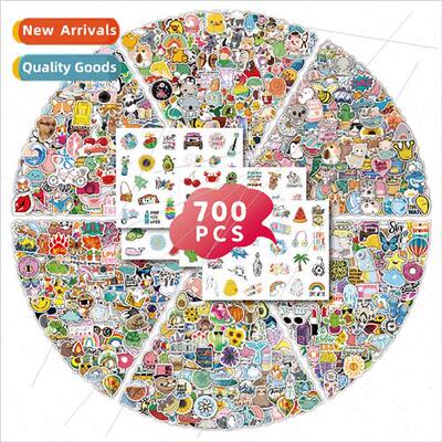 700 VSCO Aesthetic Stickers PVC WaterproCute Cartoon Guar gg